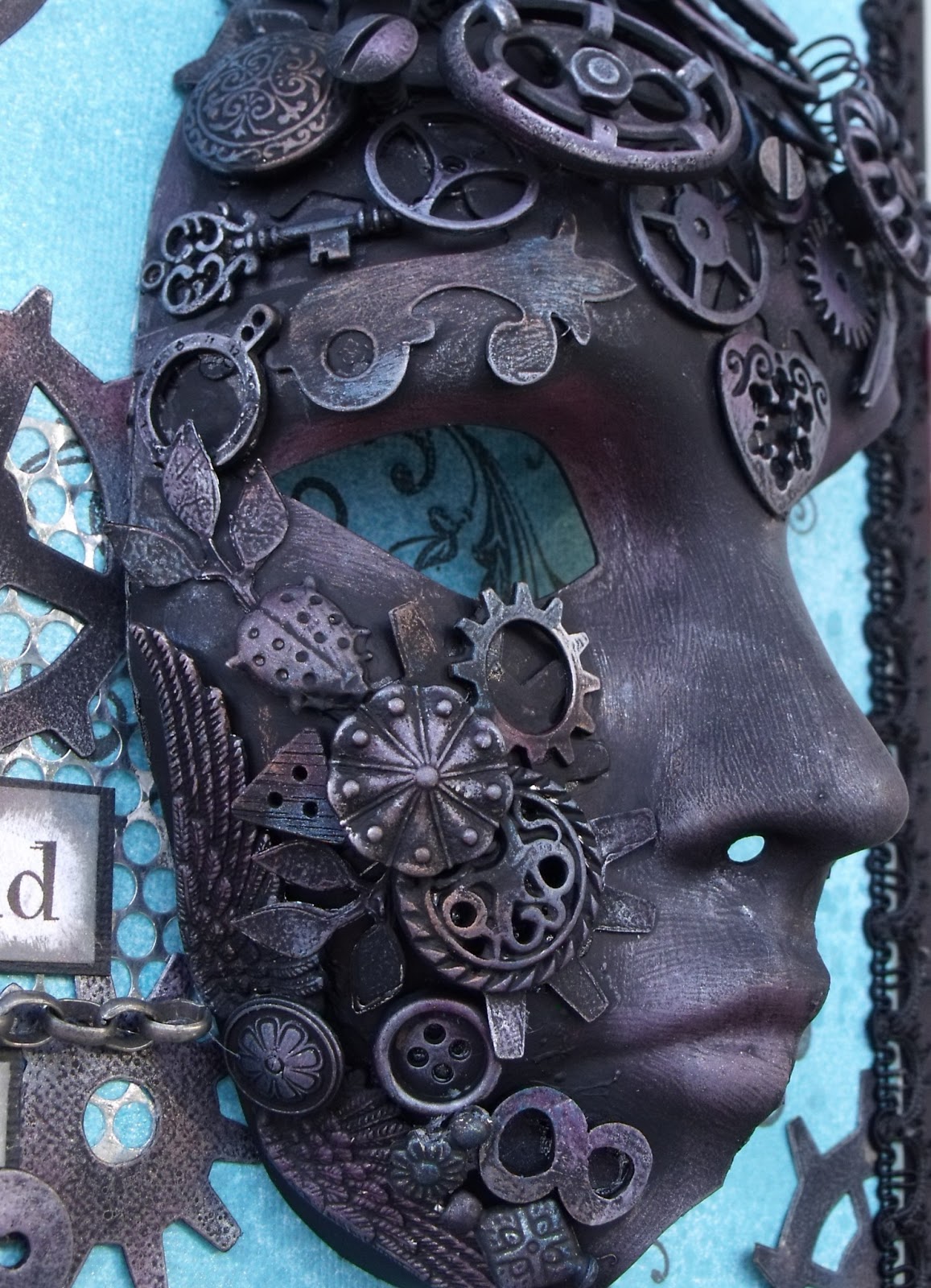 Moore Art From The Heart: Steampunk Mask
