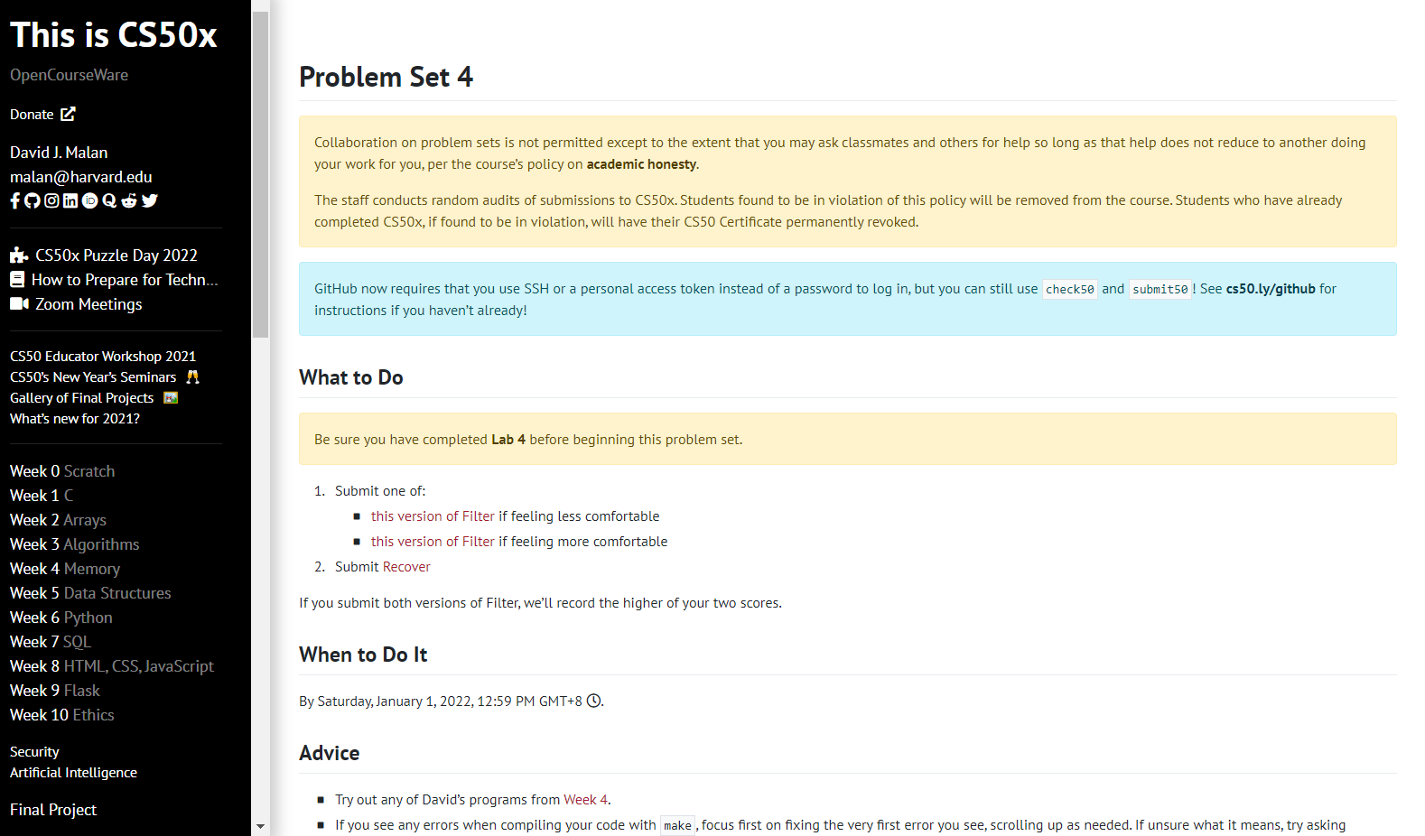 【经验Book】免费获取文凭 美国哈佛大学Harvard University 计算机科学CS50 攻略