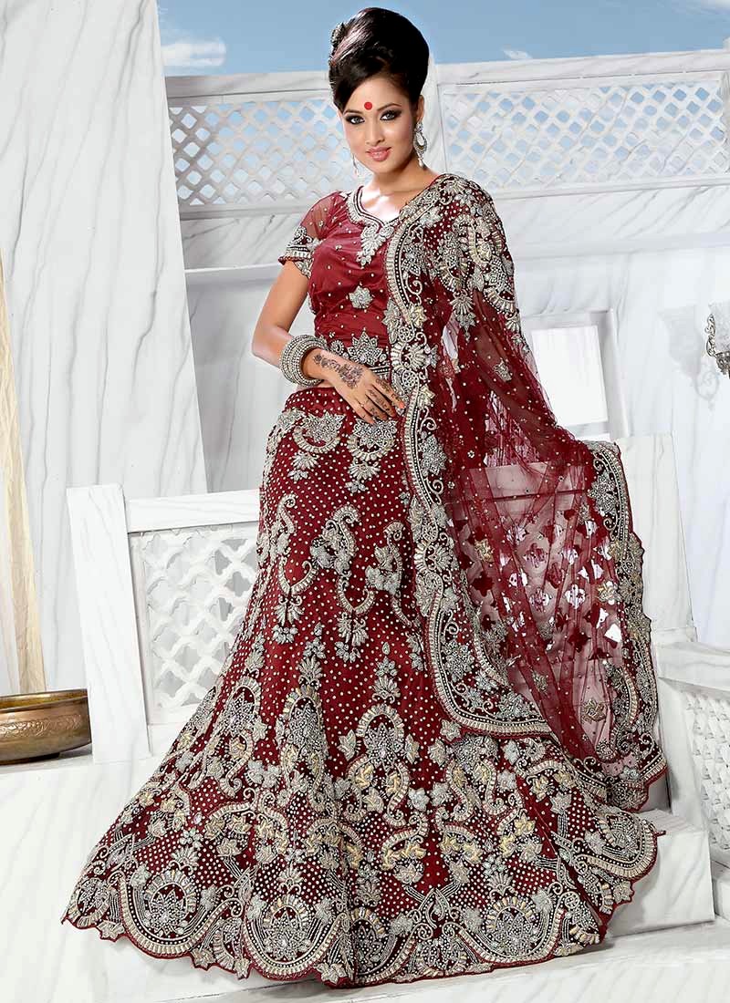 Fish Cut Lehenga Collection 2013-2014 | Bridal Wear Lehenga Designs ...
