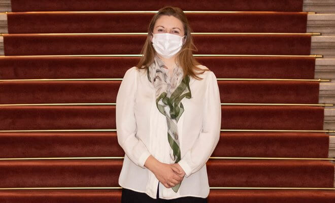 Hereditary Grand Duchess Stephanie met with Christoph Wiesner