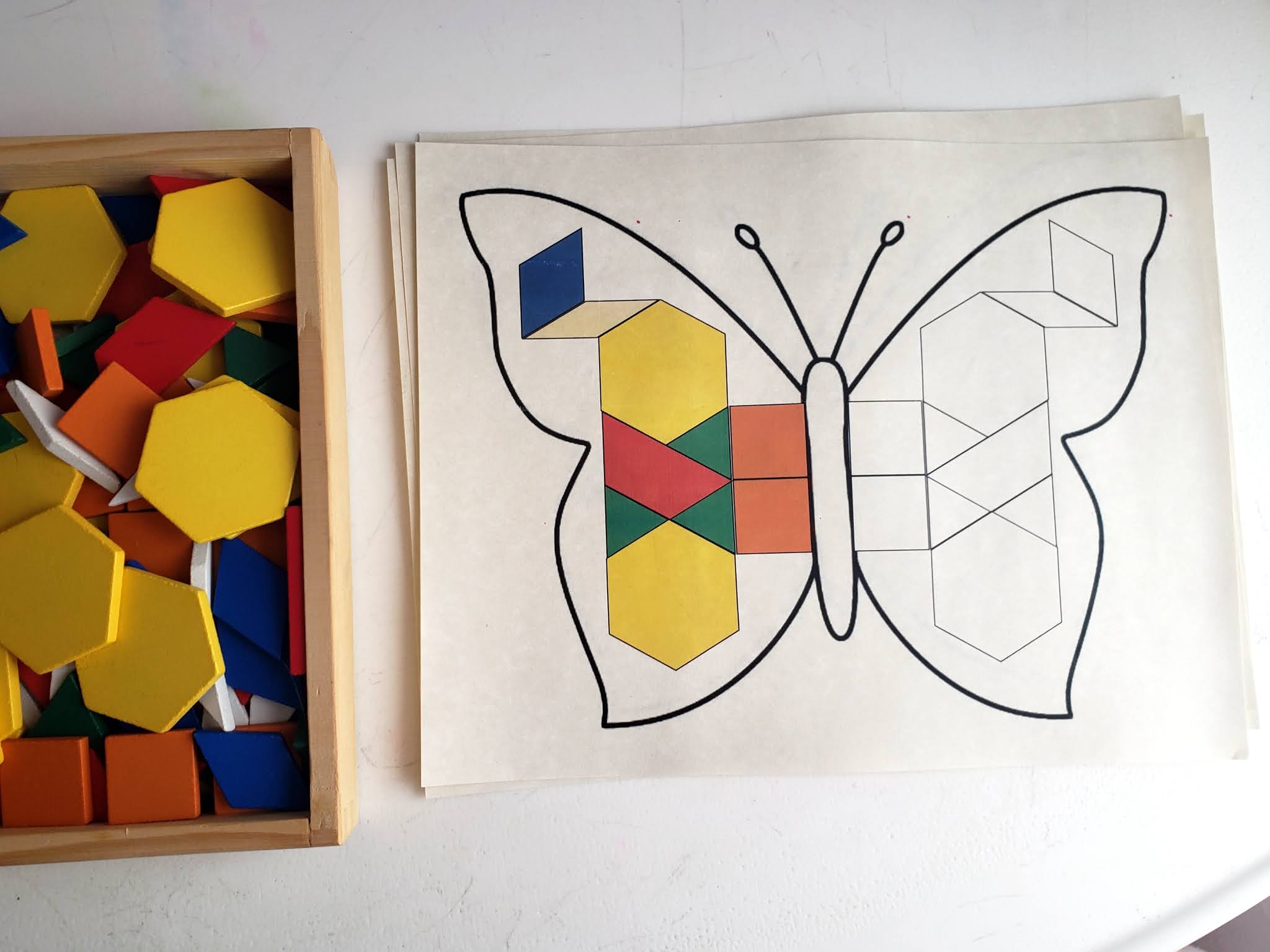 Mom's Tot School: Preschool: Caterpillars + Butterflies