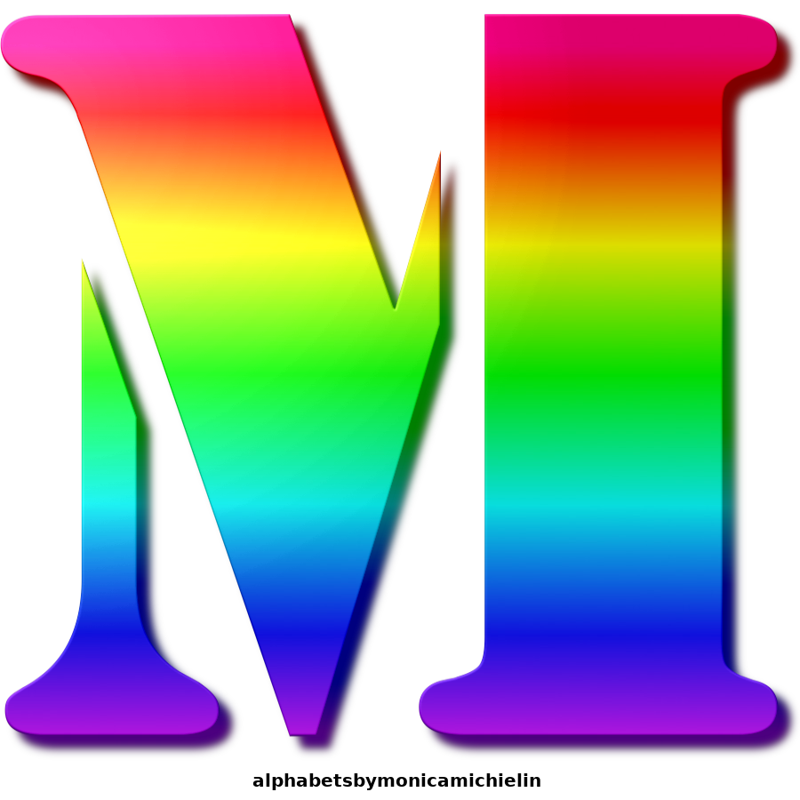 M. Michielin Alphabets: ARMY FONT MULTI COLOR ALPHABET, ALFABETO MULTI ...