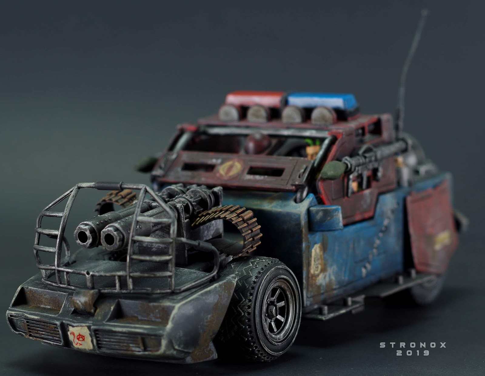 Stronox Custom Figures: GI Joe: Thrasher and his Thunder Machine