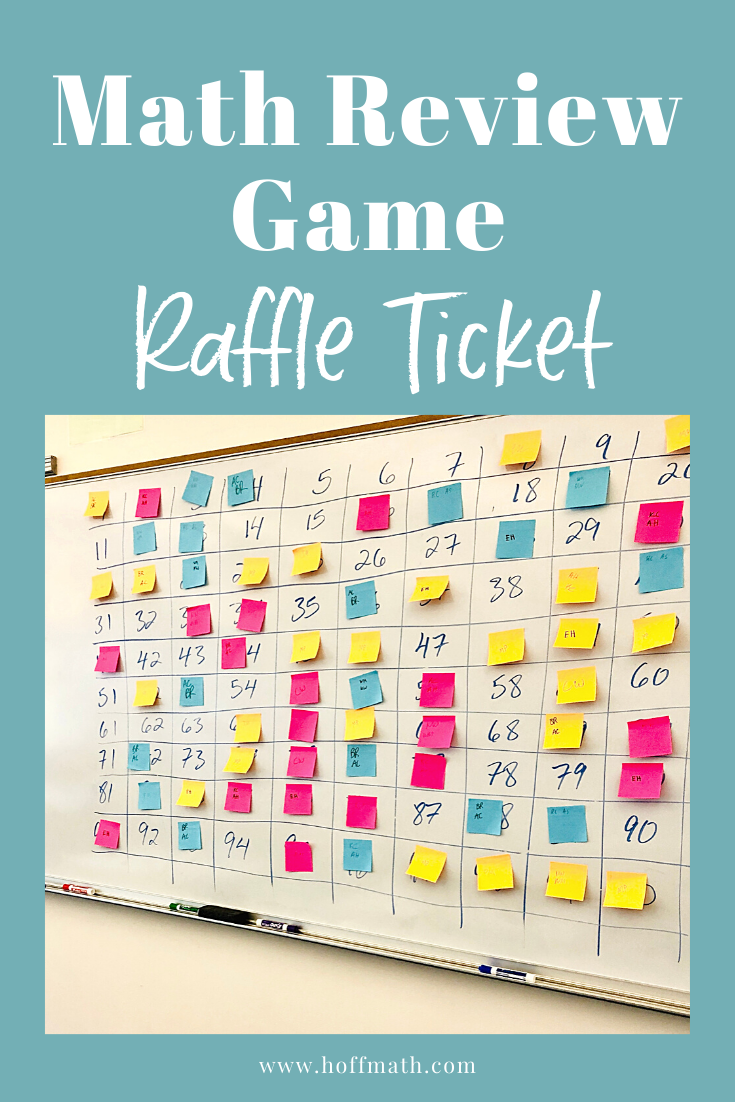 5 Engaging Math Review Games that Don't Require the Internet [Hoff Math]