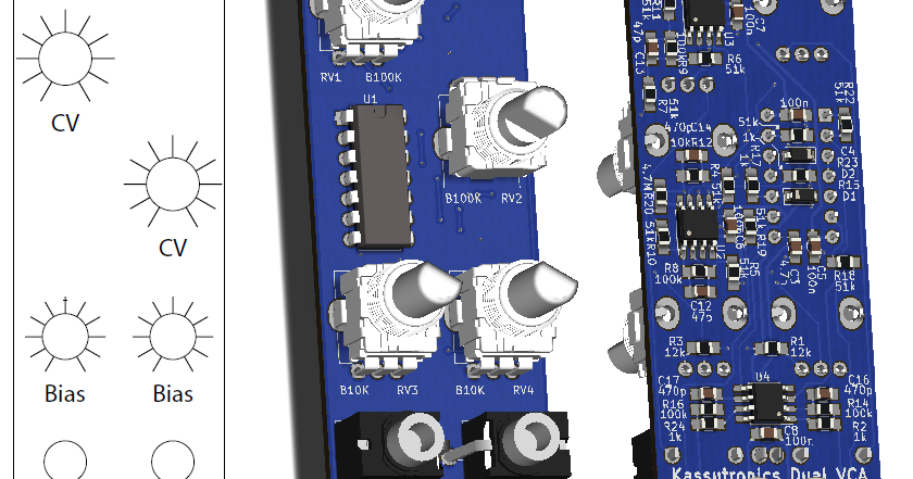 Kassutronics: Dual VCA