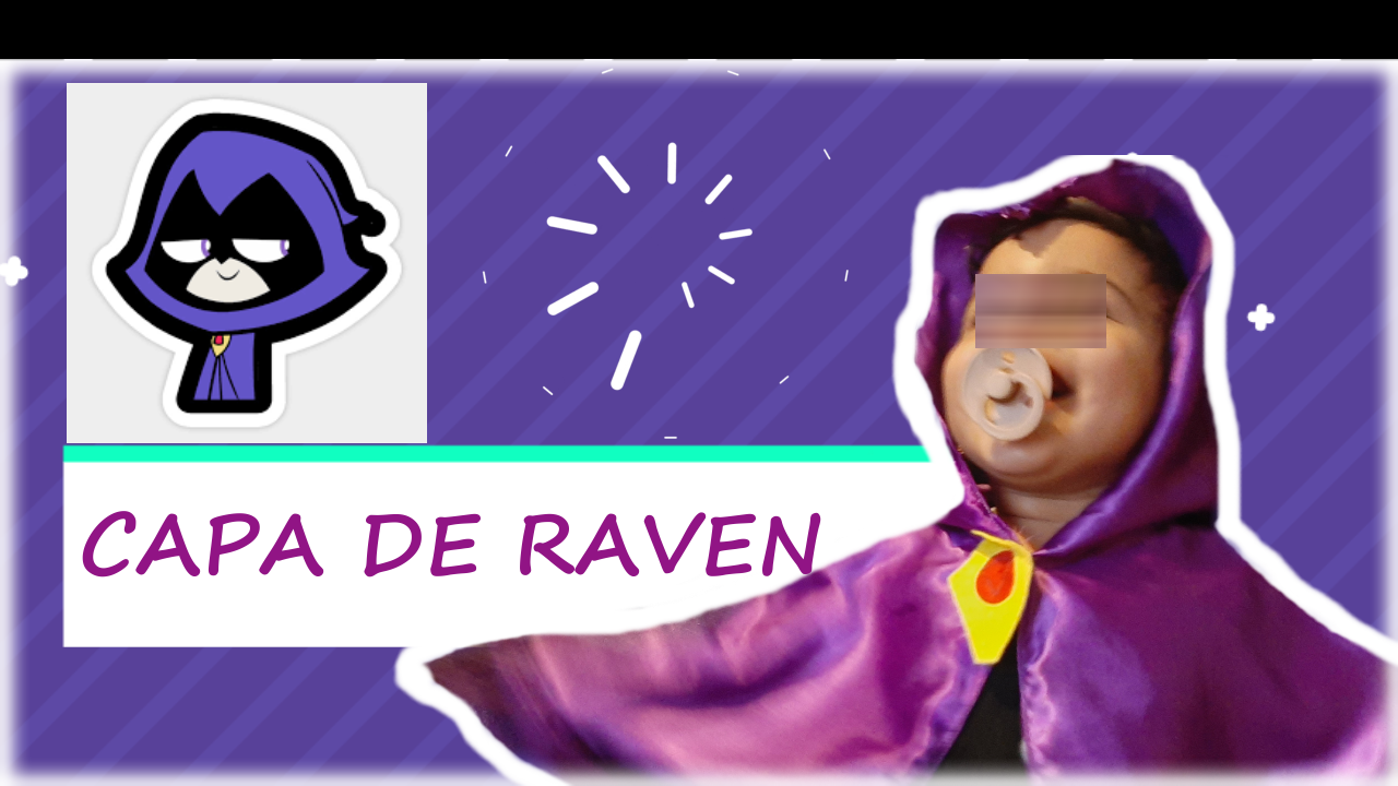 Yuyis Creations: Capa de Raven de los Jóvenes Titanes.