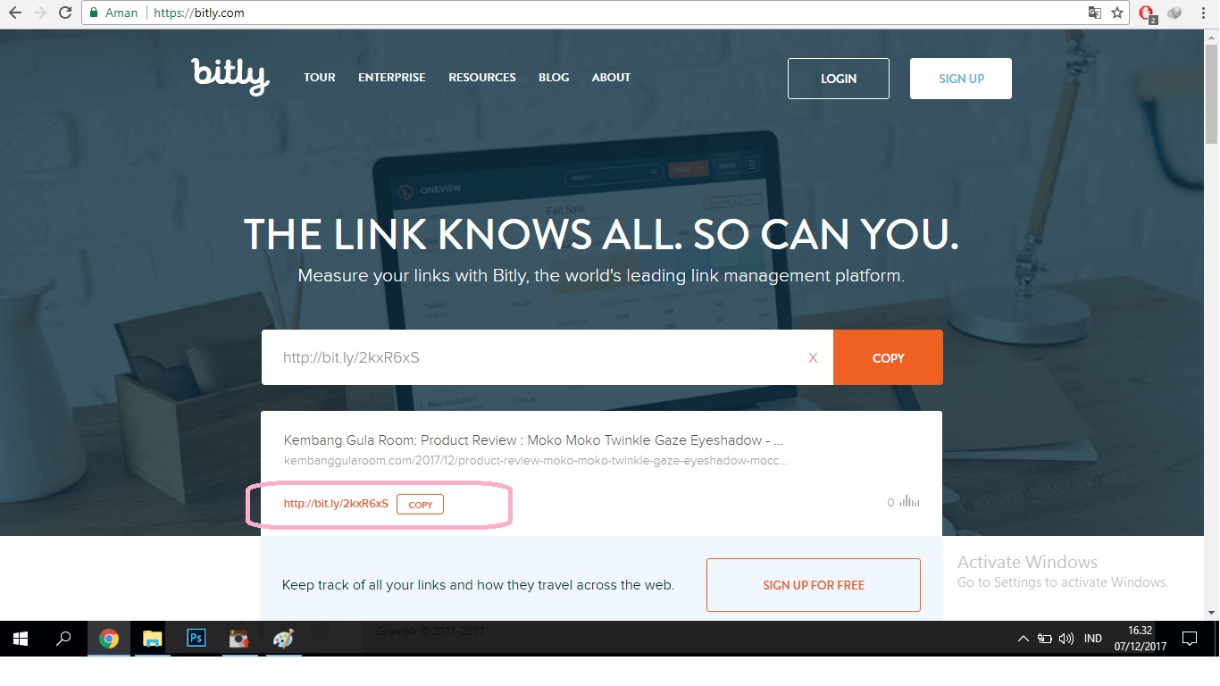 Cara Mudah Perpendek Link dengan Bitly
