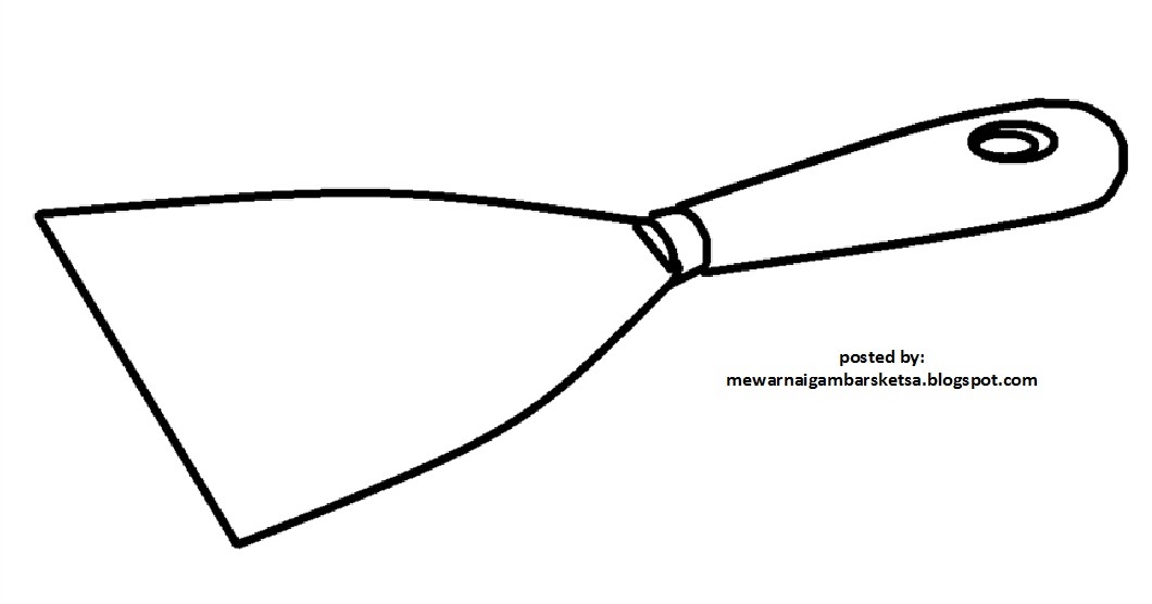 Mewarnai Gambar: Mewarnai Gambar Sketsa Kape 1