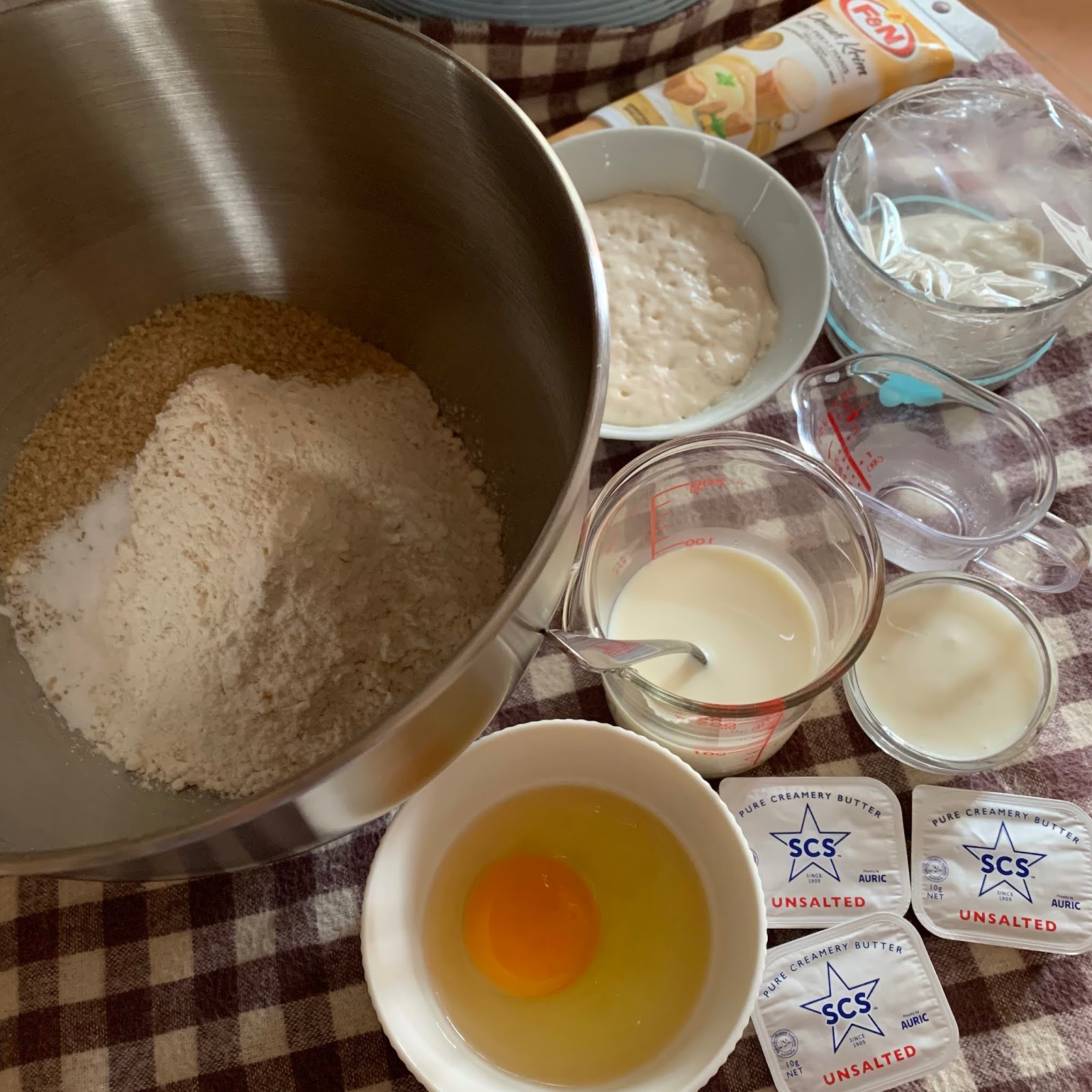 My Mind Patch: Traditional Sweet Bread I (Sponge Method)