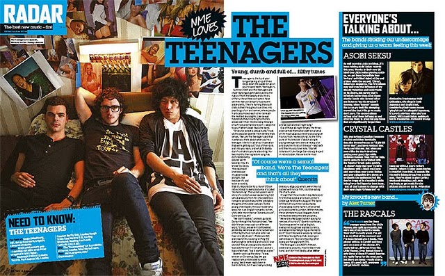 AS Media Music Magazine: Analysing double page spreads of music magazines