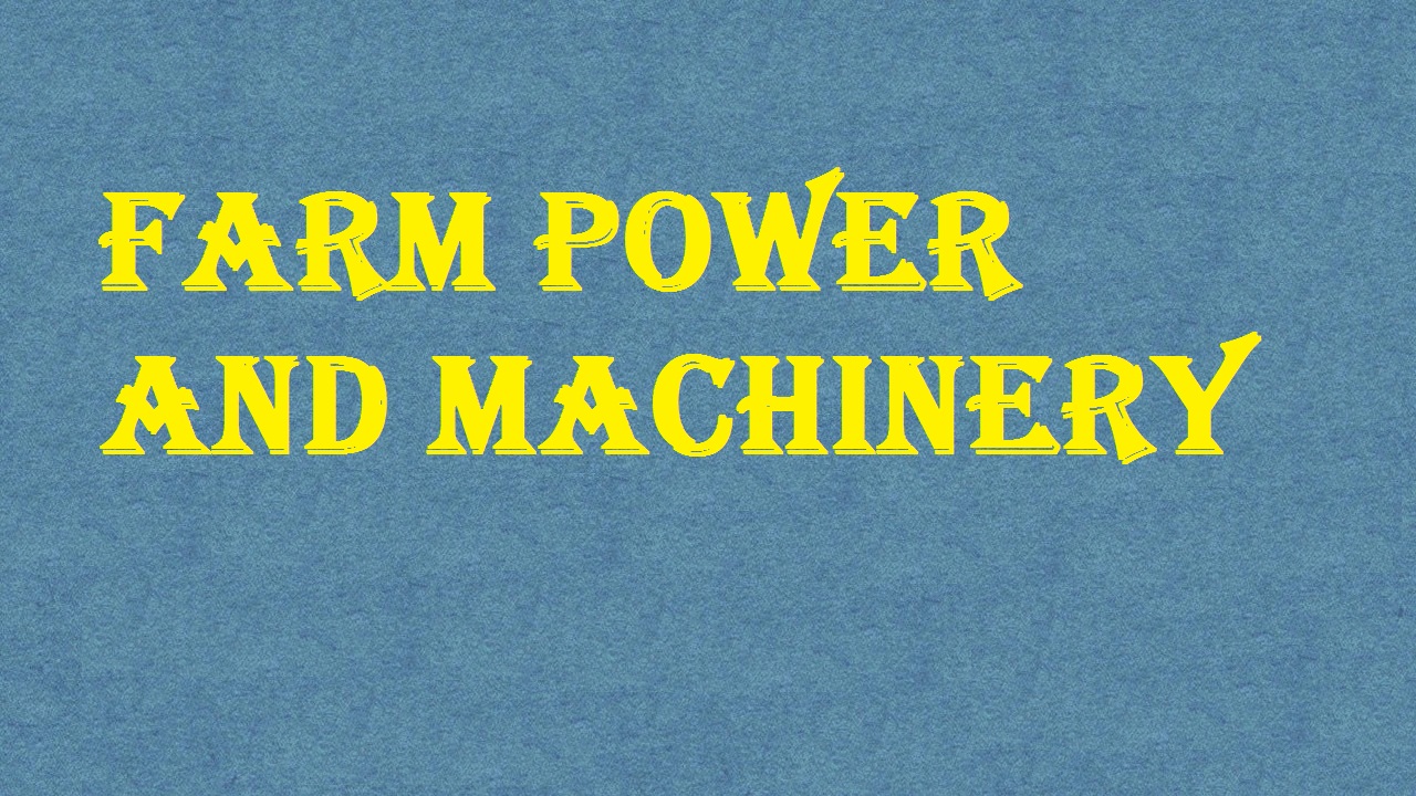 Farm Power And Machinery ICAR E course Free PDF Book Download e krishi shiksha