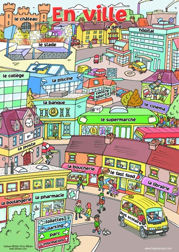 Le petit blog de FLE: La ville (images)