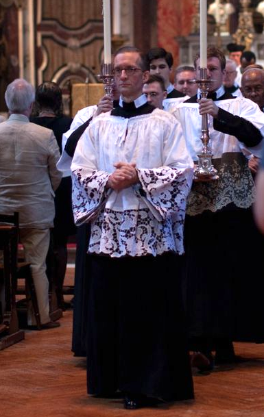 Lace Surplice Catholic Pattern