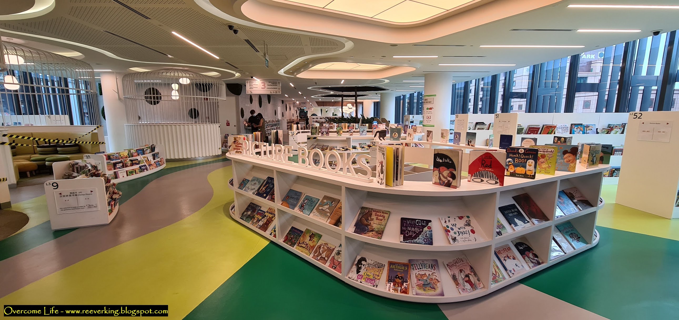 Overcome life: Tampines Regional Library - Singapore