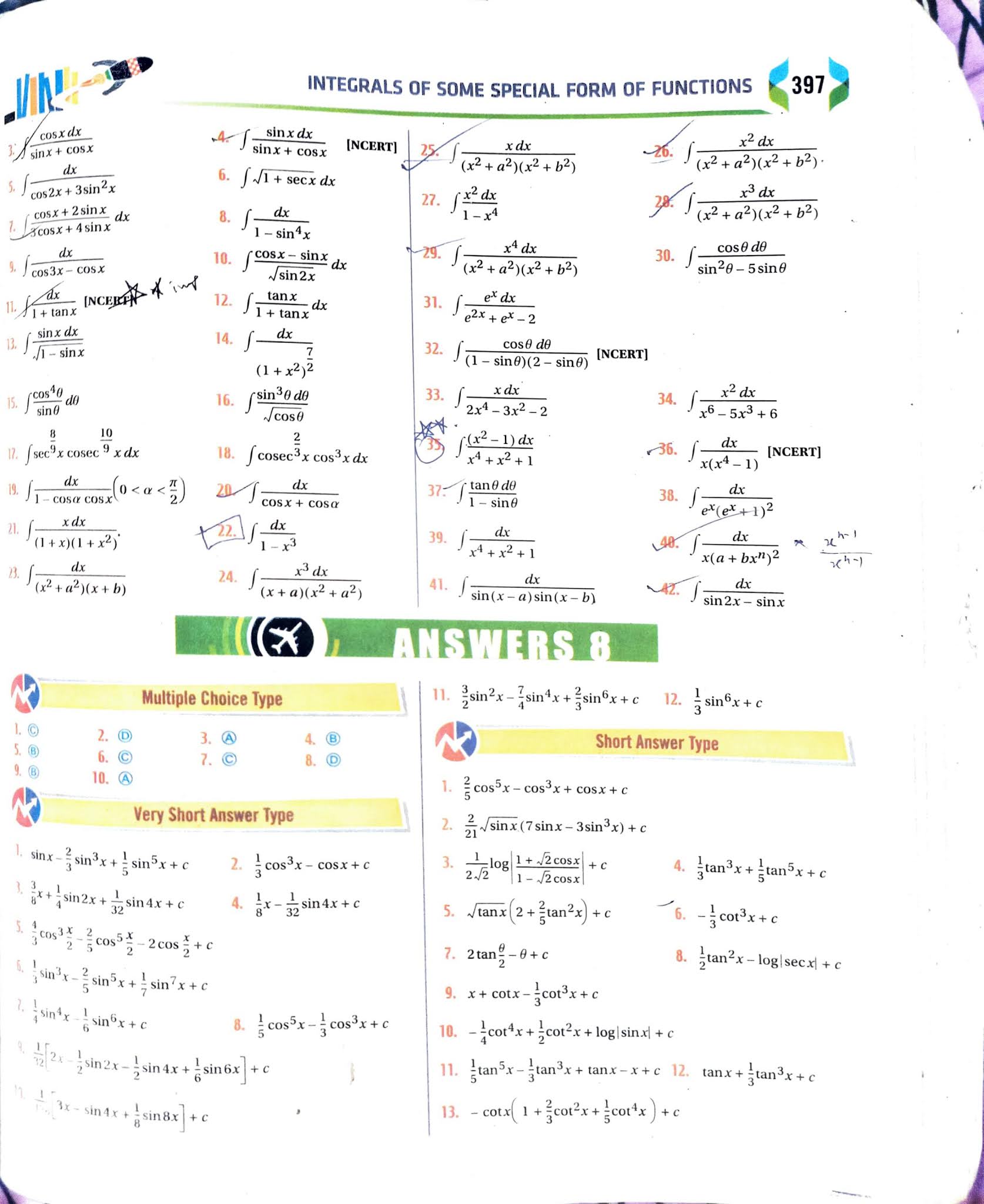 Class 12 SN DEY MATHS BOOK Free pdf image download of exercise of ...