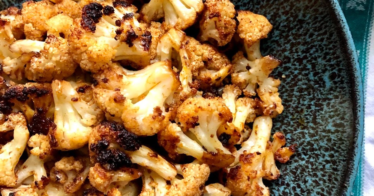Delicious Roasted Spiced Cauliflower