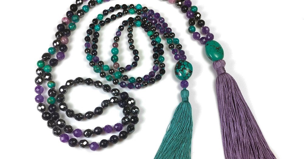 Marion Jewels in Fiber - News and Such: Making a Mala with a Tassel ...