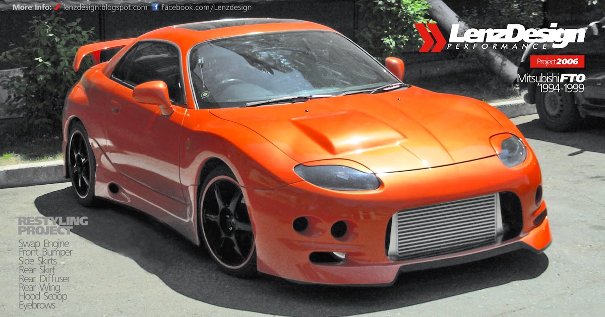 Mitsubishi FTO Tuning Project Lenzdesign Performance