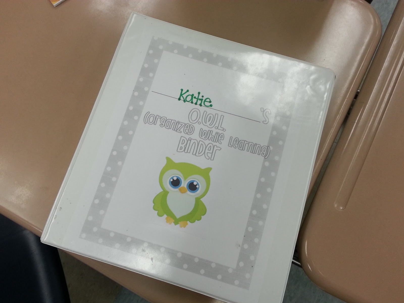 O.W.L. Binder Assembly