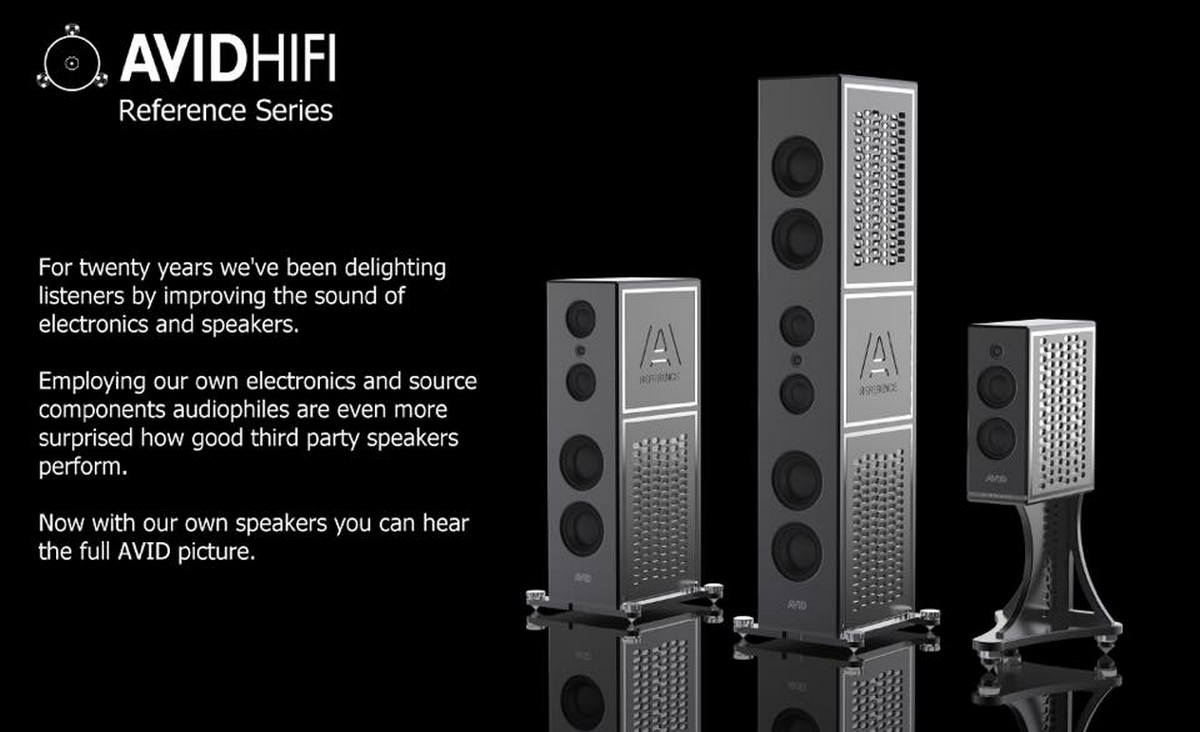Wizard High-End Audio Blog: Avid Reference Series Speakers