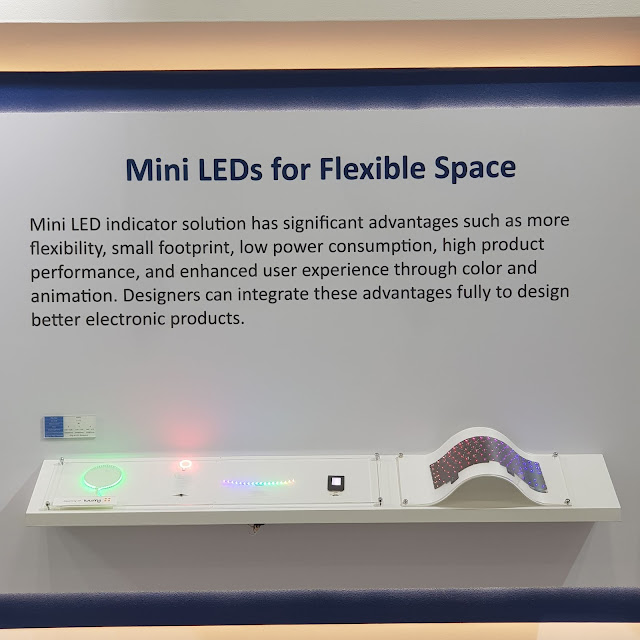 LUUMII Mini LED on Membrane Lighting Module at 2021 Touch Taiwan Exhibition
