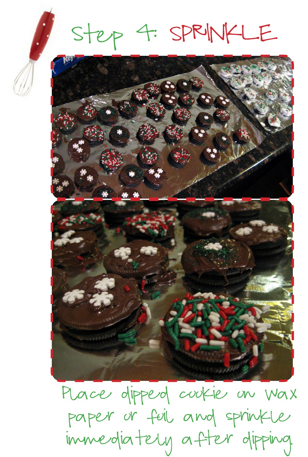 The Bargain Blonde: Gift Idea: Chocolate and Vanilla Dipped Oreos with ...