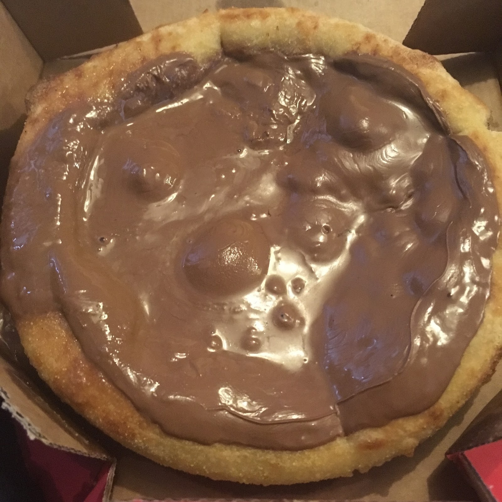 nutella pizza dominos