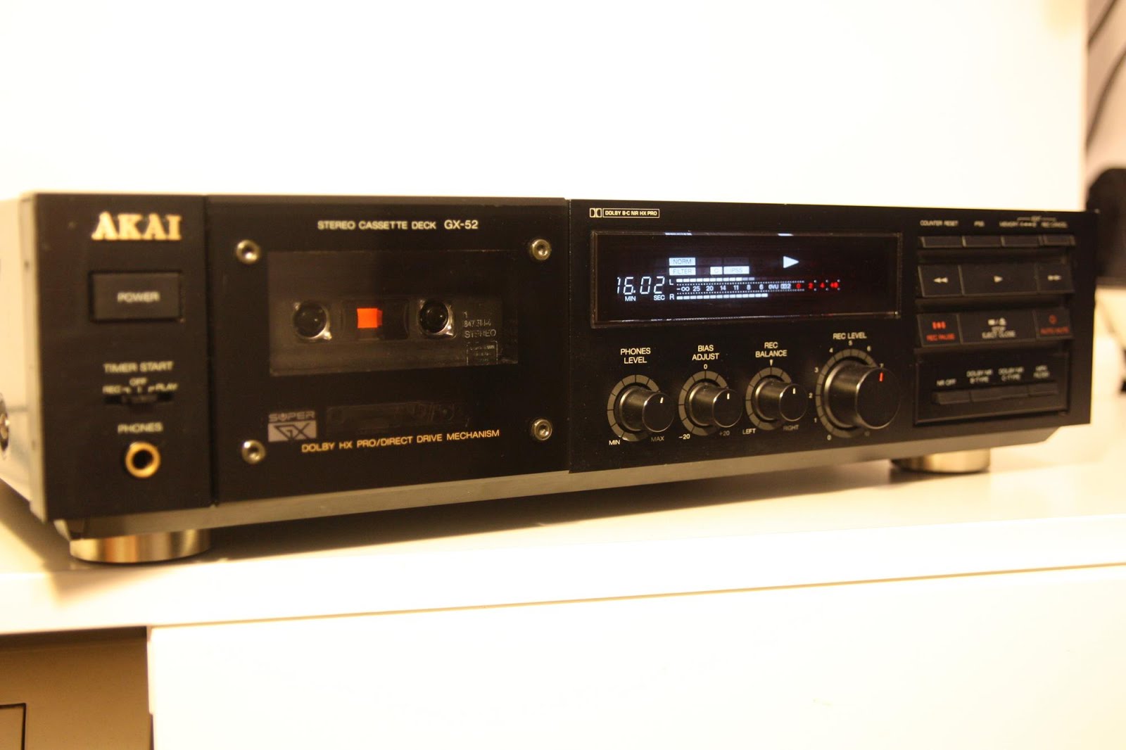 Akai GX-52 - Stereo Cassette Deck | AudioBaza