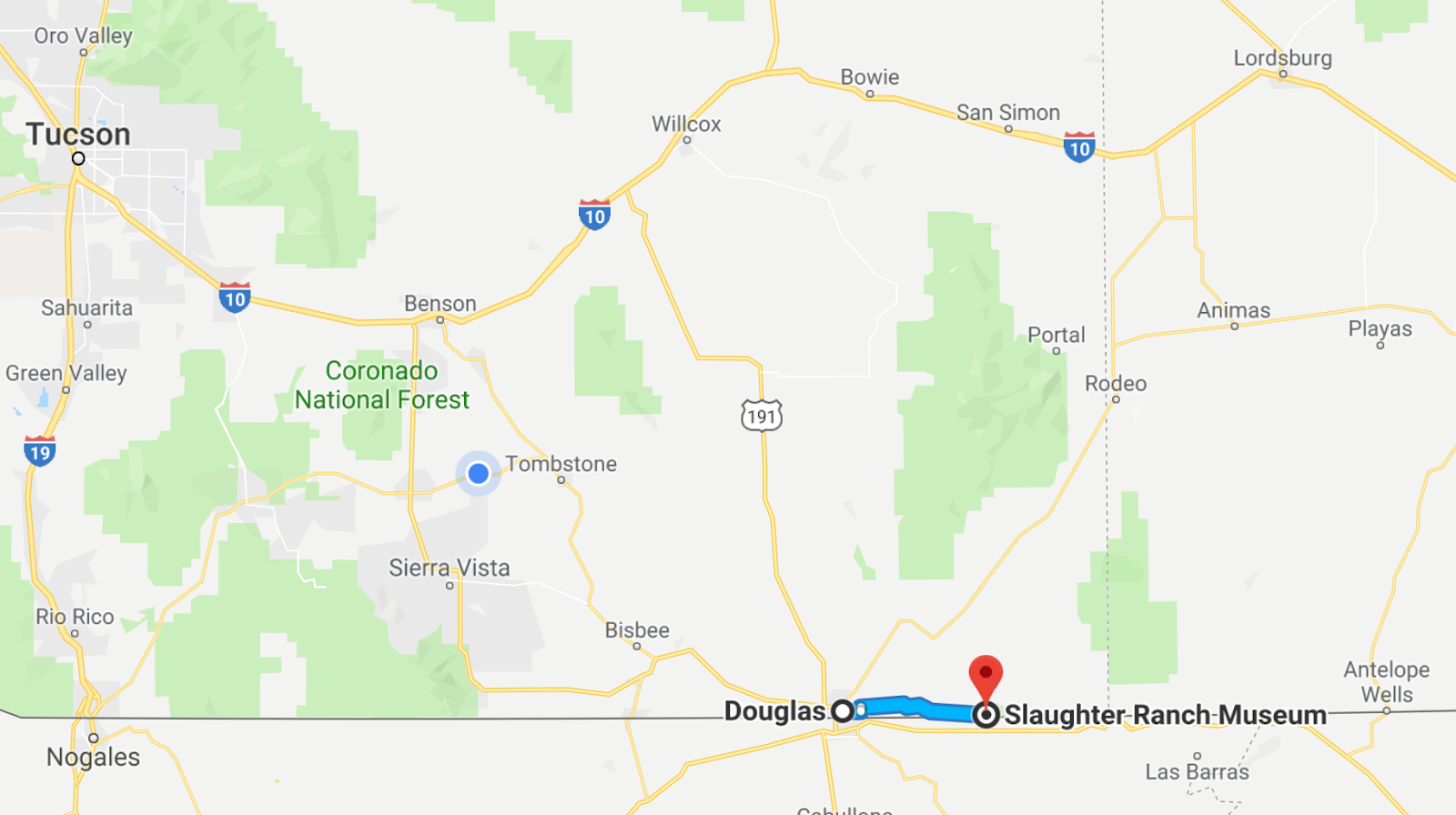 Travels About the West: Slaughter Ranch Museum