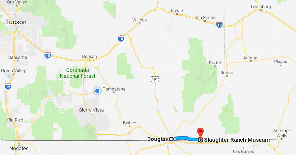 Travels About the West: Slaughter Ranch Museum