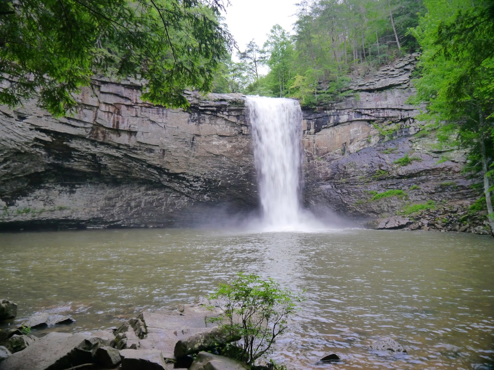 American Travel Journal: Foster Falls - South Cumberland State Park