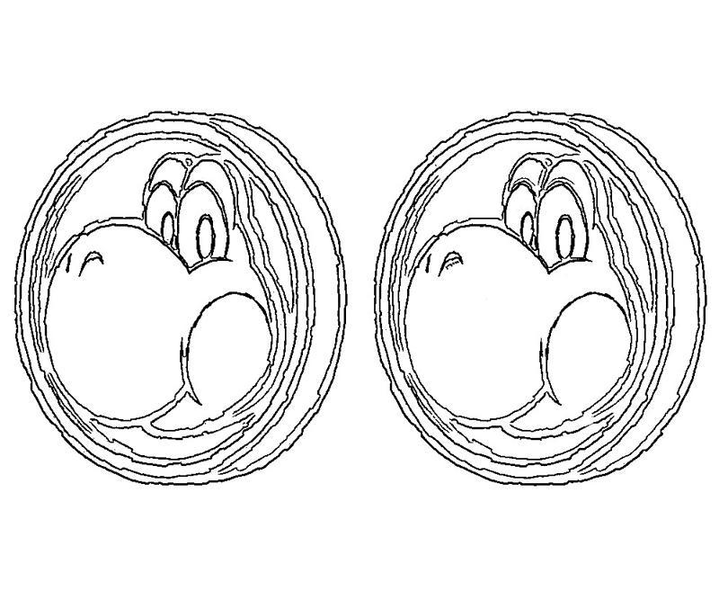 Mario Coin Coloring Pages Coloring Pages