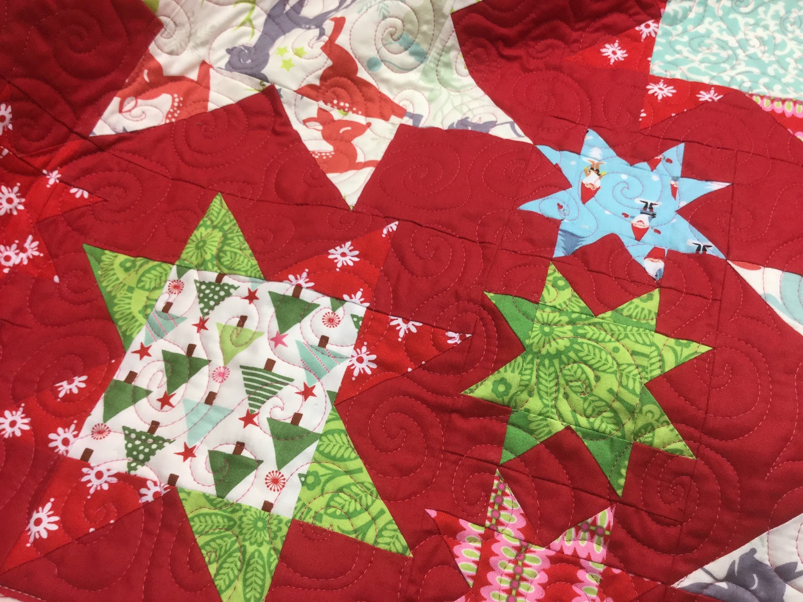 Cotton Cellar: Christmas Star Quilt