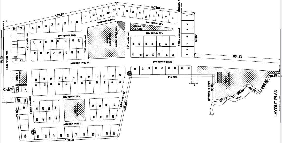 Ivy Estate Bhopal: Layout and Sizes