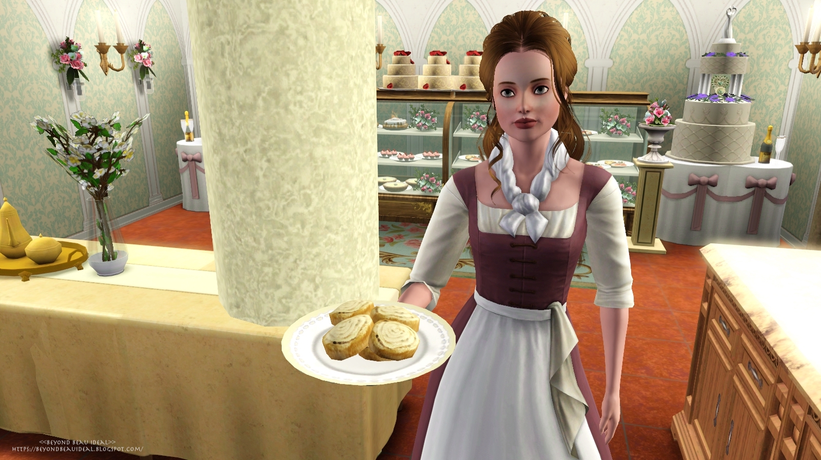 [The Sims 3] Bulter, Cook and Pastry Maid in the Castle 模擬市民三：城堡裡的管家＆廚娘 ...
