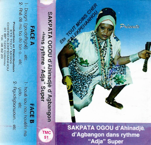 Sakpata Ogou d'Ahinadje d'Agbangon dans rythme 'Adja' Super