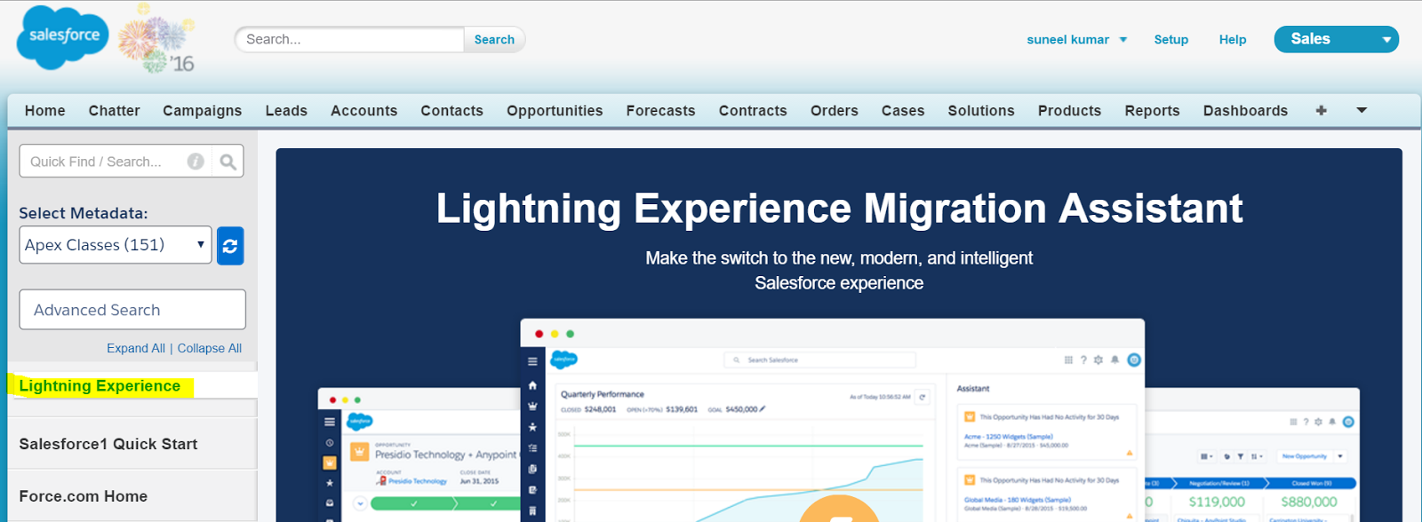 Salesforce Globe For You - Salesforce Shorts : How to switch from ...