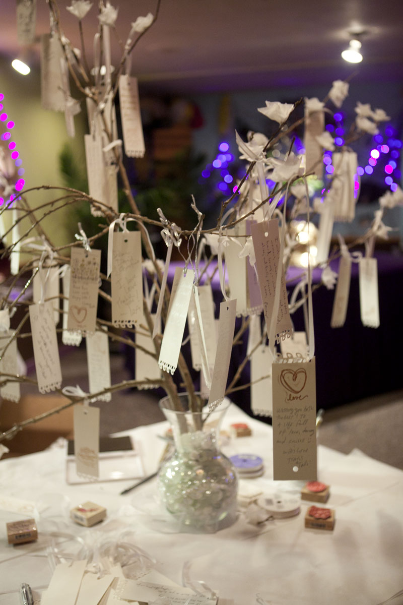 UNLIKELY: Wedding DIY- Wedding Wish Tree (Guest Book)