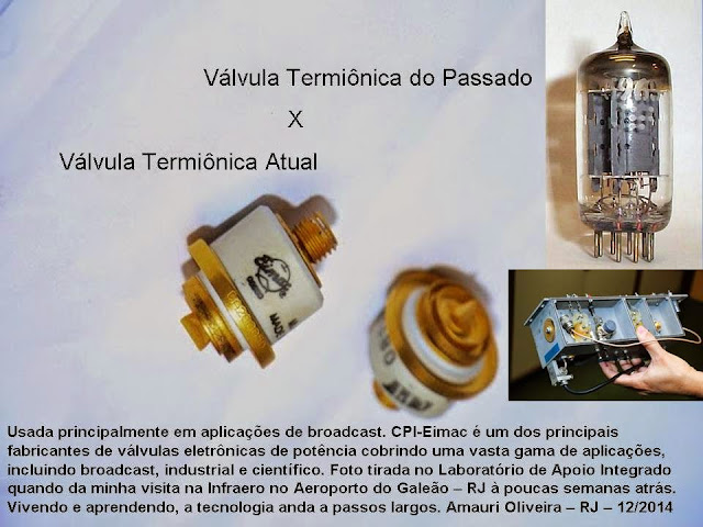 Engº Amauri Oliveira : Válvulas Termiônicas