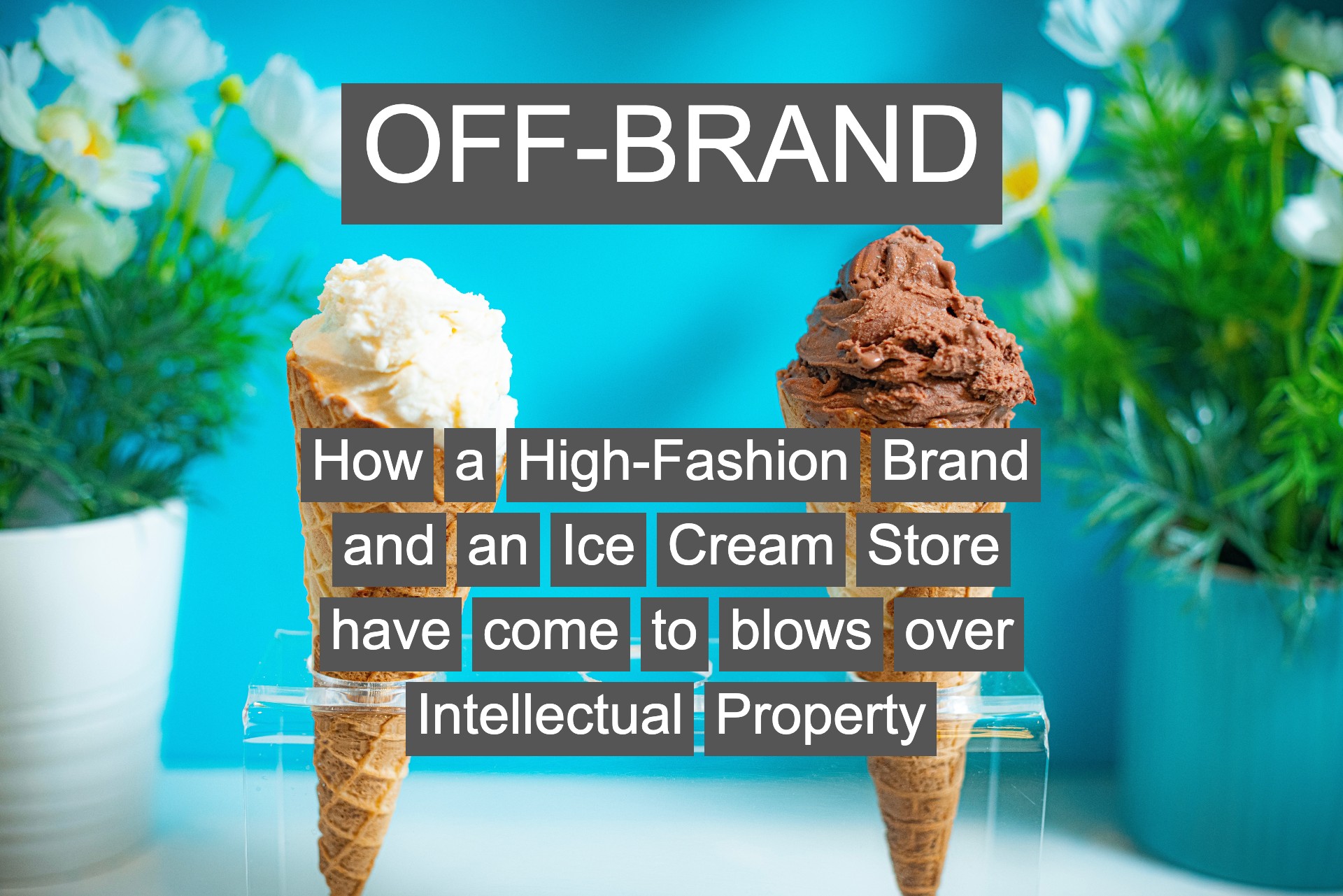 OFF-BRAND - How a high-fashion brand and a local ice cream shop have ...