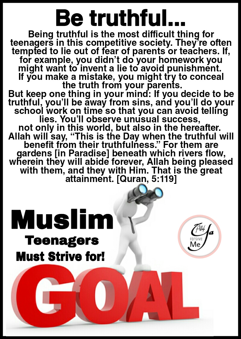 Islam: 10 Goals Muslim Teenagers Must Strive for!
