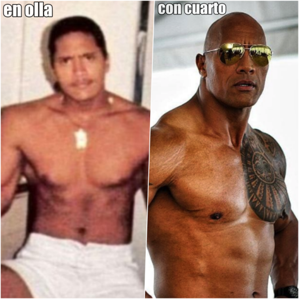 AVERIAMUSICAL: ‘La Roca’ el actor y luchador Dwayne Johnson cuando era ...