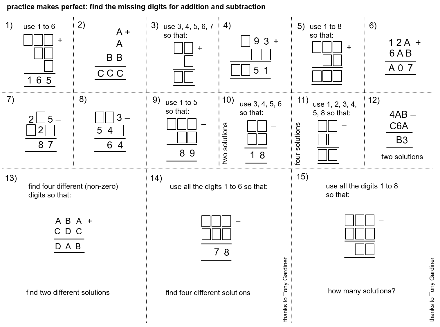 MEDIAN Don Steward mathematics teaching: arithmetic practice makes perfect