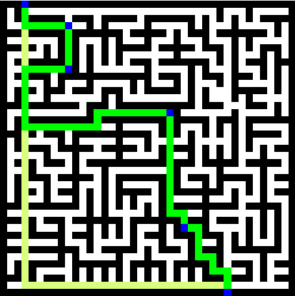 Artificial Intilegent Lab Problem Solving: Maze Solver- The search ...