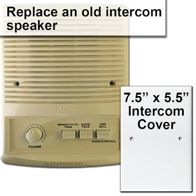 Kyle Switch Plates: Replacing Your NuTone Door Bell Intercom Cover