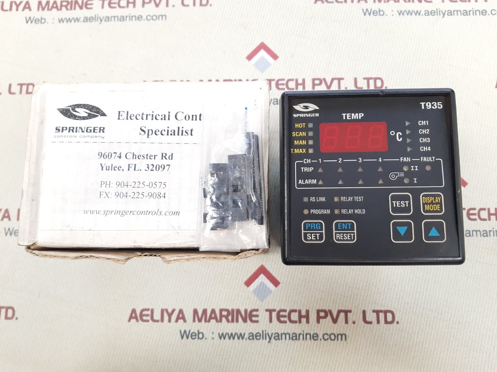 SPRINGER T935 TEMPERATURE MONITOR - Aeliya Marine