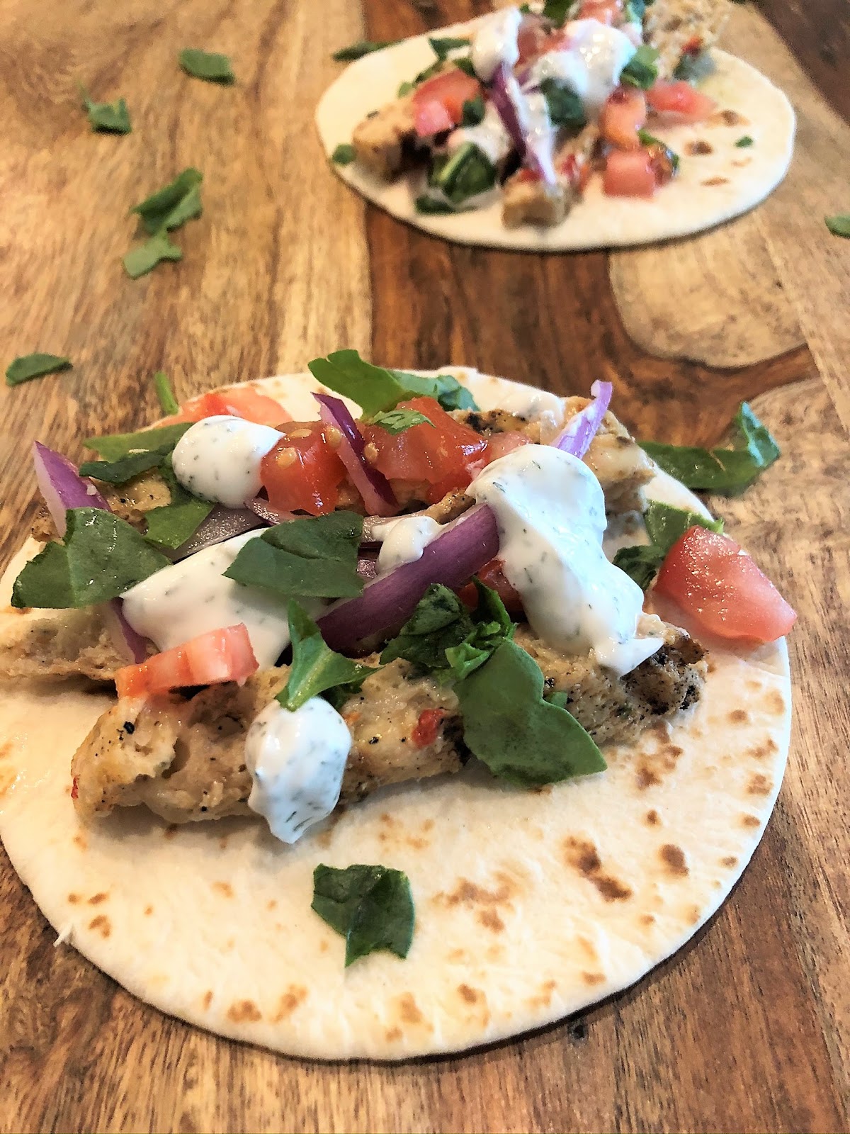 Brief And Balanced Chicken Gyro Wrap