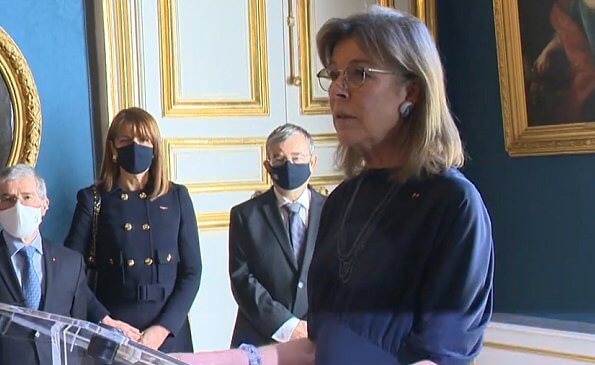 Princess Caroline of Hanover presented the Order of Cultural Merit