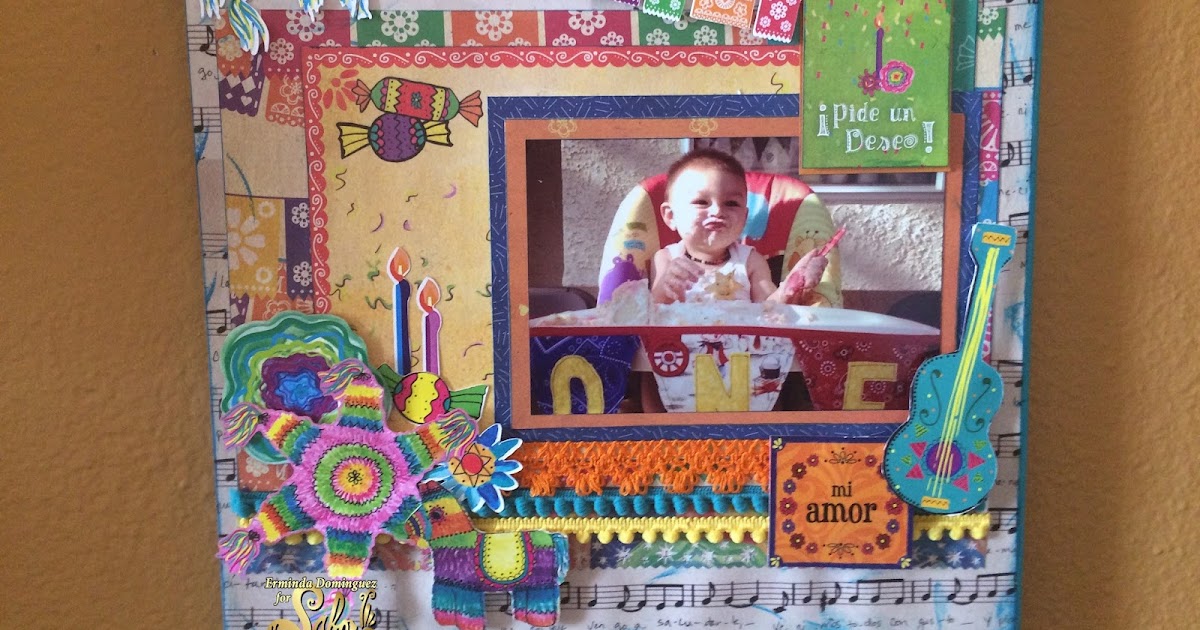 Minda's Design Studio: First Birthday Fiesta Layout