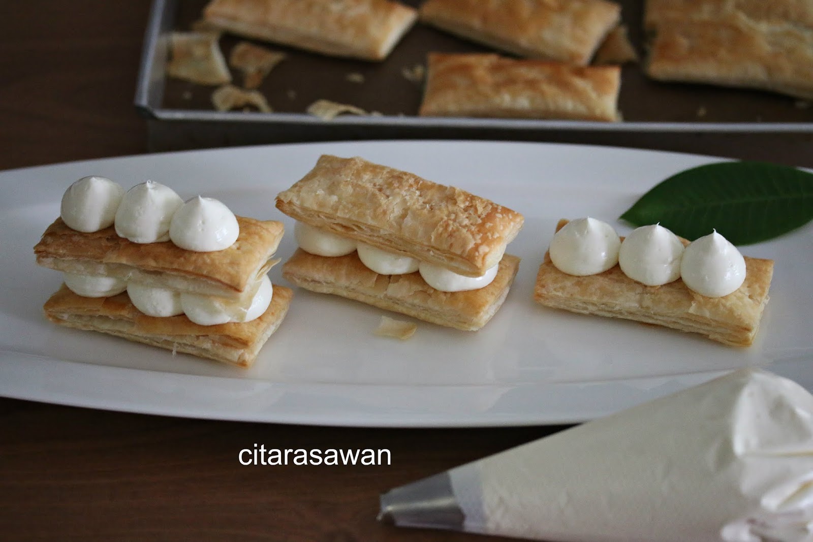 Kepingan Keju Pastry Puffs ~ Resepi Terbaik